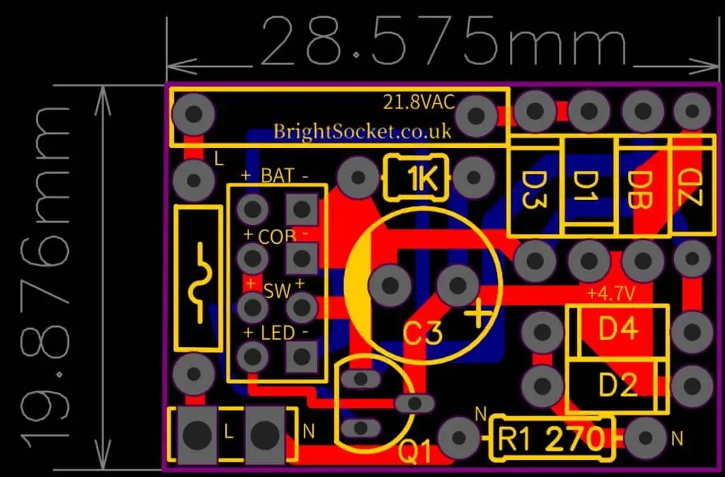 Emergency Light Socket Components to build your own emergency light ...